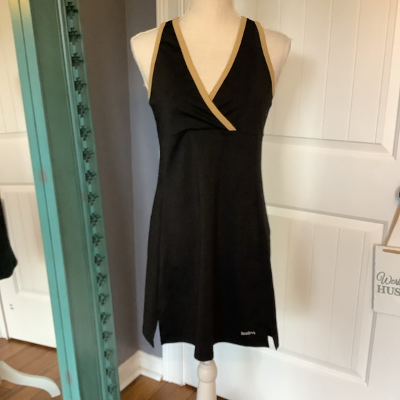 Balle de Match | Dresses | Balle De Match Bdm Black And Gold Activewear ...